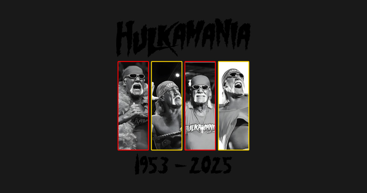 Hulkaia 1953-2025 Hulk Hogan - Hulk Hogan Tribute - T-Shirt | TeePublic