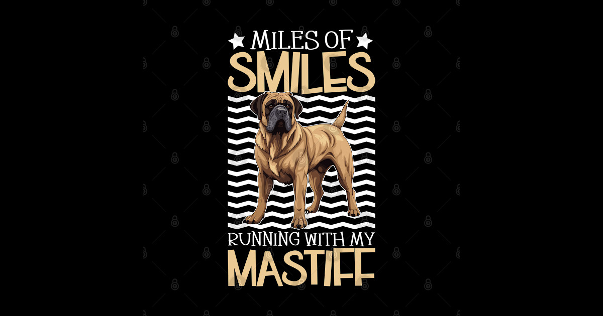 Running with my Assyrian Mastiff - Assyrian Mastiff - Sticker | TeePublic
