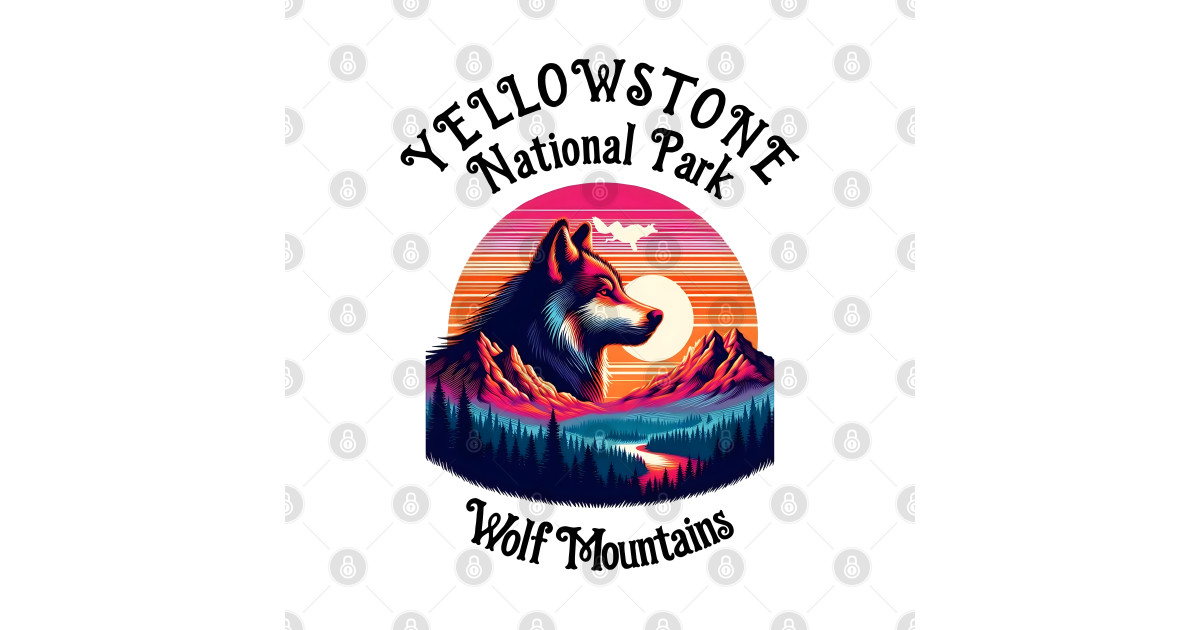 Majestic Emblem of Yellowstone National Park - Yellowstone National ...