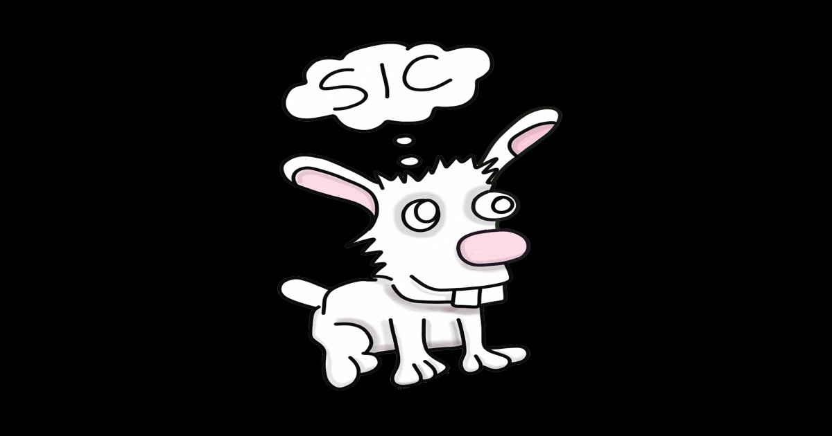 Sic Bunny - Skateboarding - Sticker | TeePublic
