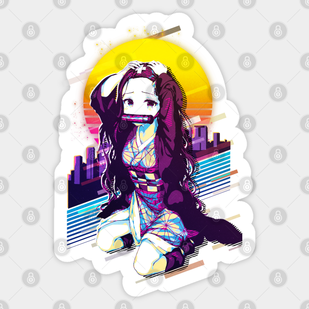 Demon Slayer - Nezuko - Nezuko Demon Slayer - Sticker | TeePublic