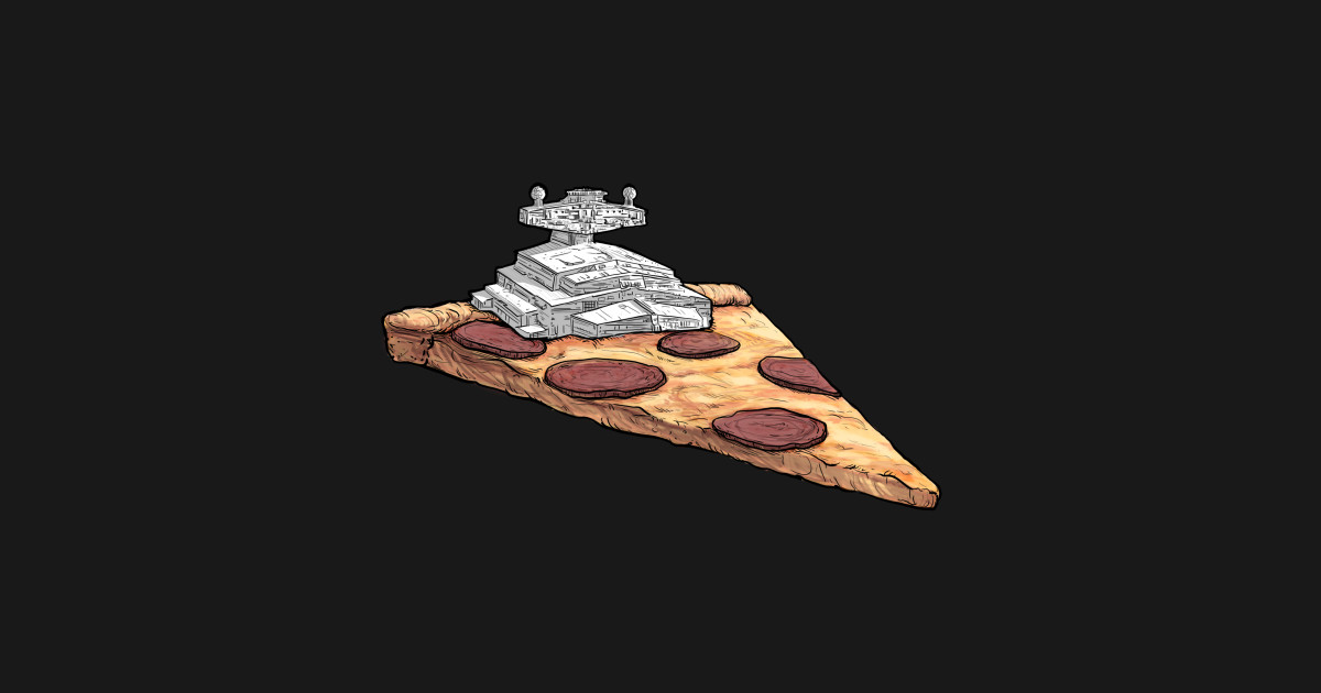 Pizza Destroyer - Star Wars - Long Sleeve T-Shirt | TeePublic