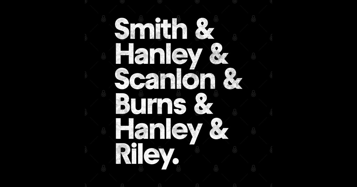 Classic Early The Fall Line-Up Names List Design - The Fall - Posters ...