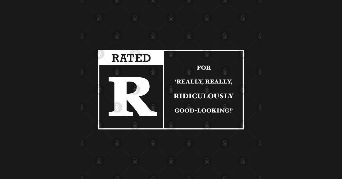 Rated R clear WHITE - Rated R - T-Shirt | TeePublic