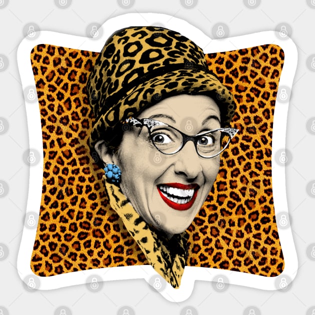 Edith Prickley SCTV - Sctv - Sticker | TeePublic
