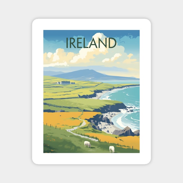 IRELAND - Ireland - Magnet | TeePublic