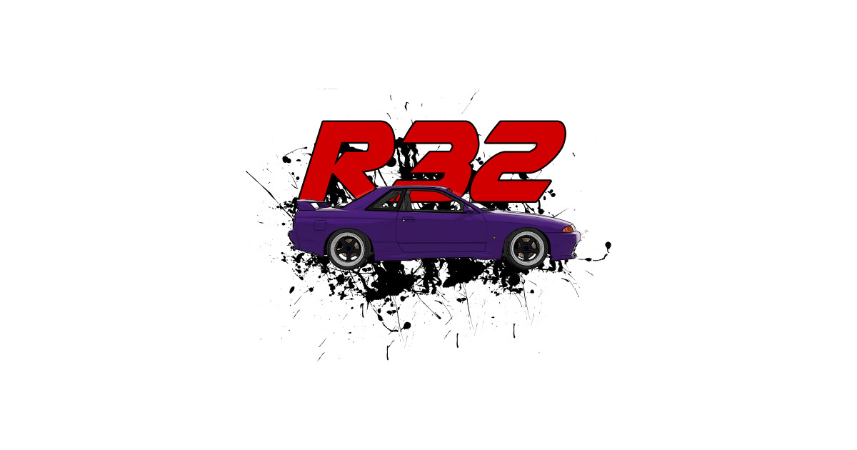 Nissan skyline r32 godzilla - R32 Skyline - T-Shirt | TeePublic