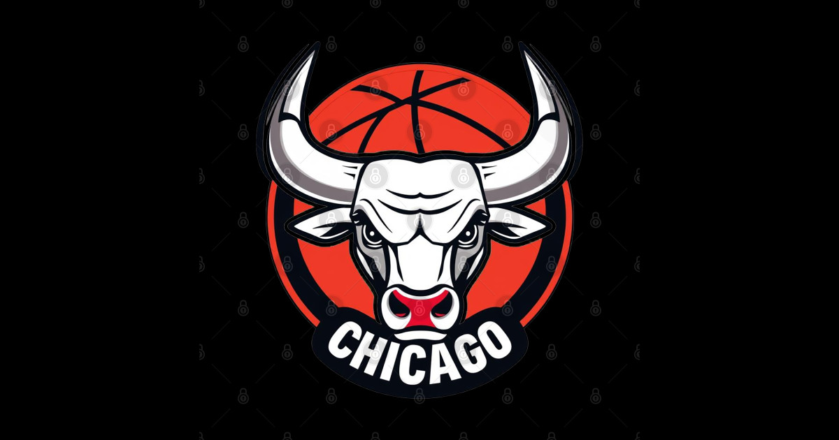 Chicago bulls - Chicago Bulls - Sticker | TeePublic