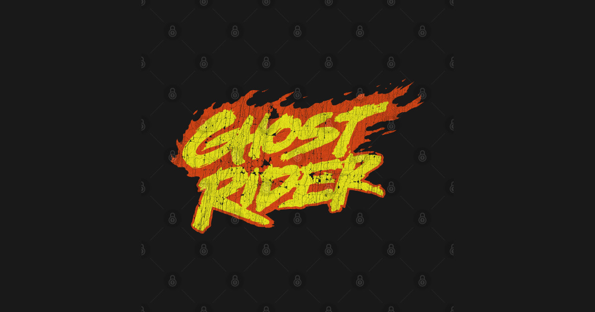 Ghost rider vintage Logo - Ghost Rider - Posters and Art Prints | TeePublic