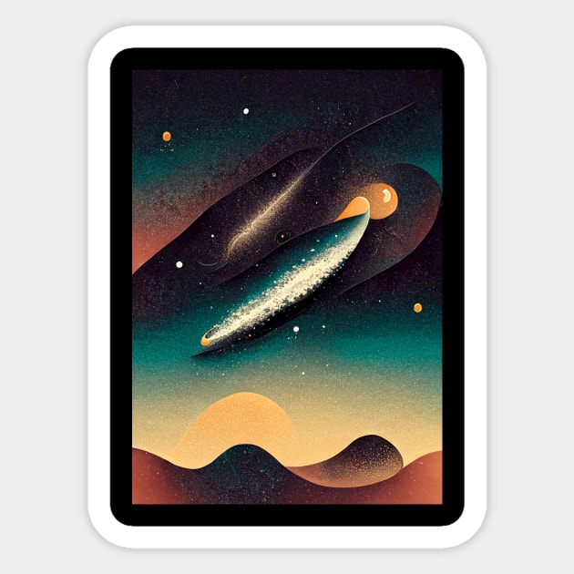 Milky Way Galaxy - Milky Way - Sticker | TeePublic