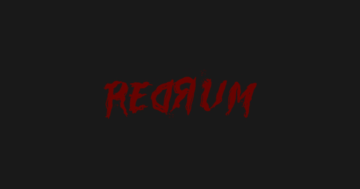 Redrum (Polo Logo) - The Shining - T-Shirt | TeePublic