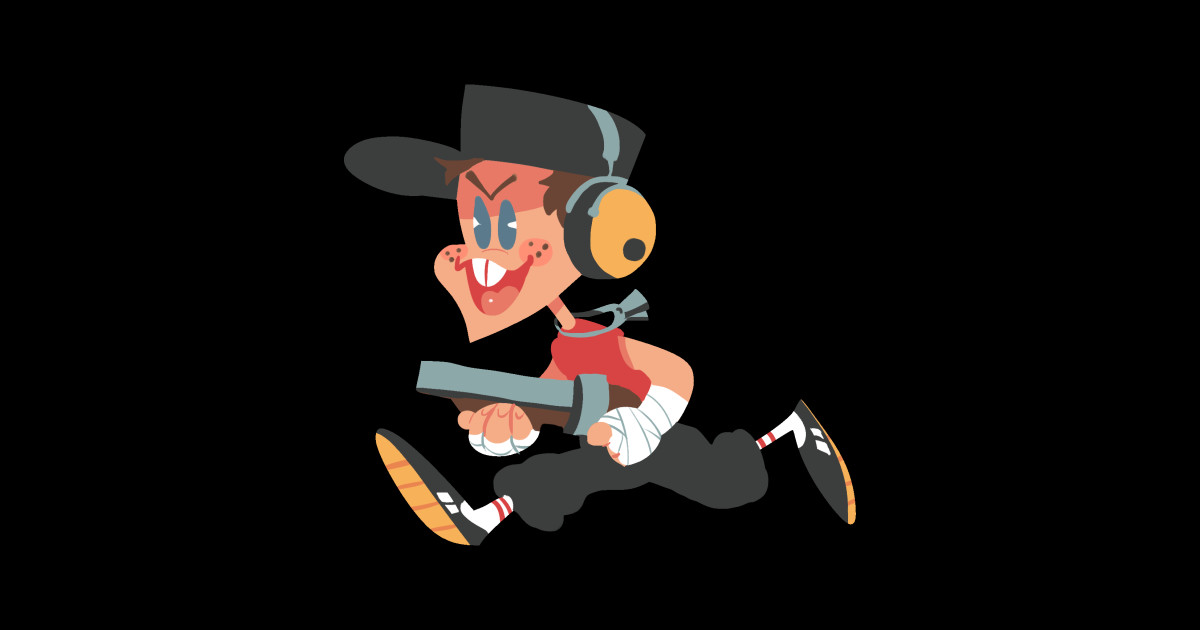 CHIBI SCOUT - Scout Tf2 - Sticker | TeePublic