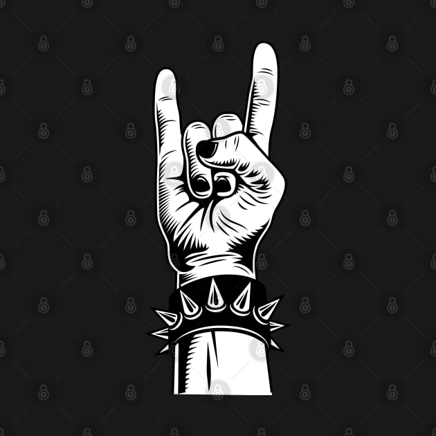 Heavy Metal - Mano cornuta - Devil Horns - Devil Horns - T-Shirt ...