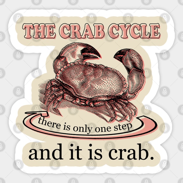 The Crab Cycle - The Crab Cycle - Sticker | TeePublic