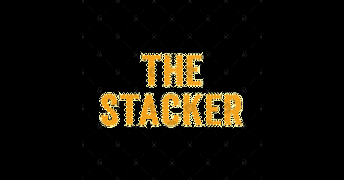 The Stacker - The Stacker - Sticker | TeePublic
