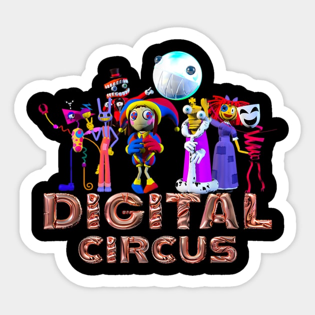 The Amazing Digital Circus - The Amazing Digital Circus - Sticker ...