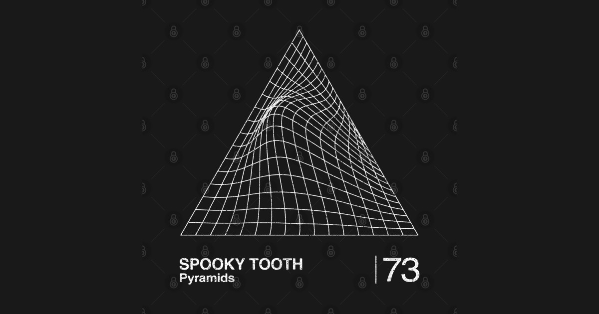 Spooky Tooth / Pyramids / Minimalist Graphic Artwork Design - Spooky ...
