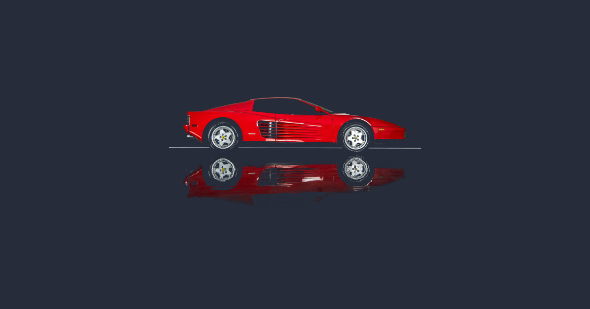 flat 12 - Testarossa - T-Shirt | TeePublic