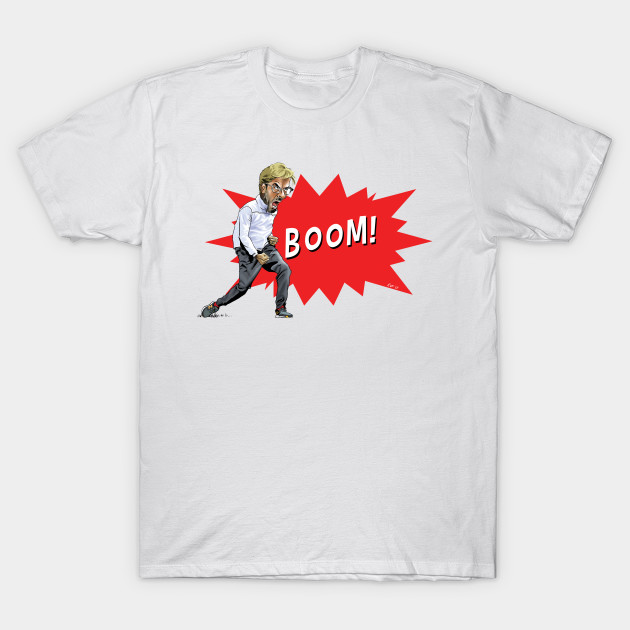 Jurgen Klopp cartoon - Liverpool Fc - T-Shirt | TeePublic