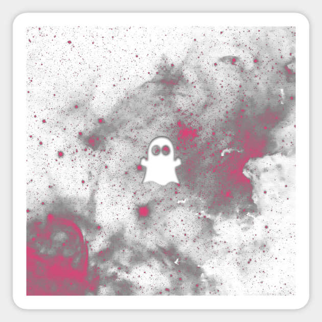 Space Ghost - Ghost - Sticker | TeePublic