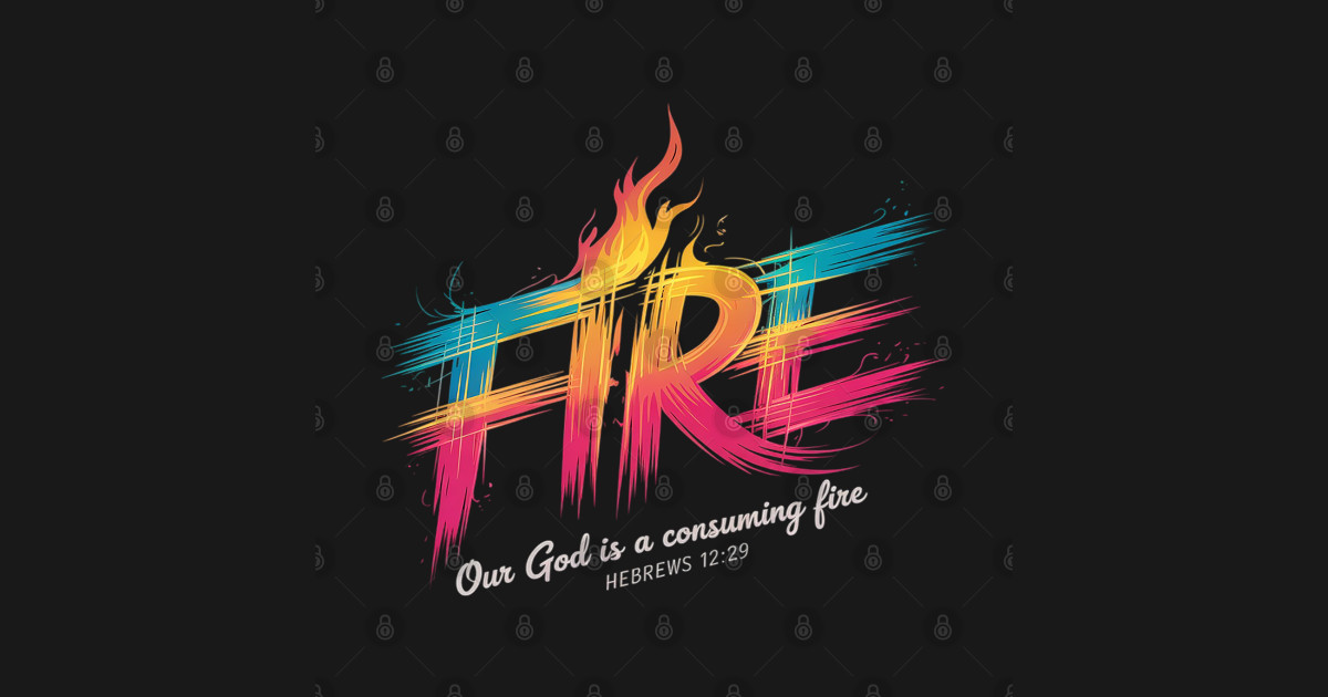 Our God is a Consuming Fire - Scripture Verses Biblical - Our God Is A ...