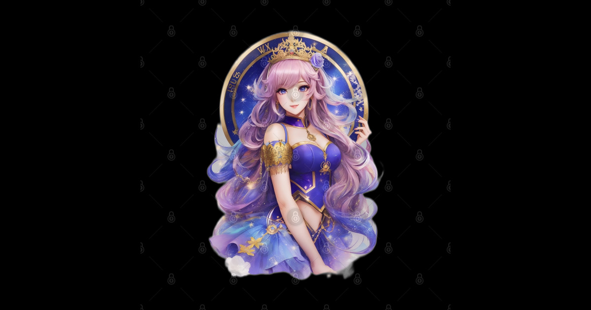Celestial Scales: Ethereal AI Anime Character Artistry in Libra - Anime ...