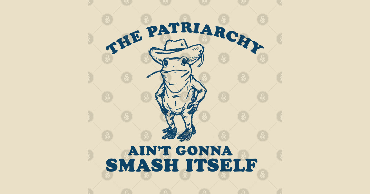 The Patriarchy Ain’t Gonna Smash Itself, Feminism Shirt, Retro Cartoon ...