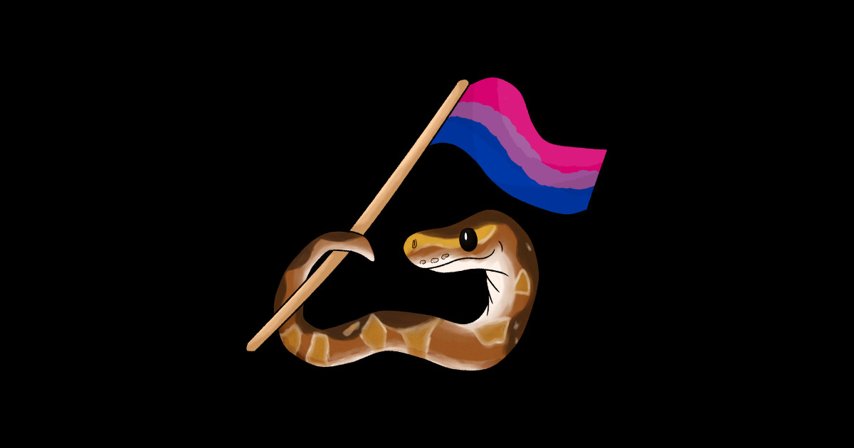 Ball Python Pride! [Normal Morph, Bisexual] - Ball Python - Magnet ...