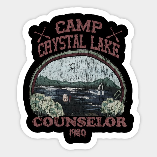 camp crystal lake - Camp Crystal Lake - Sticker | TeePublic