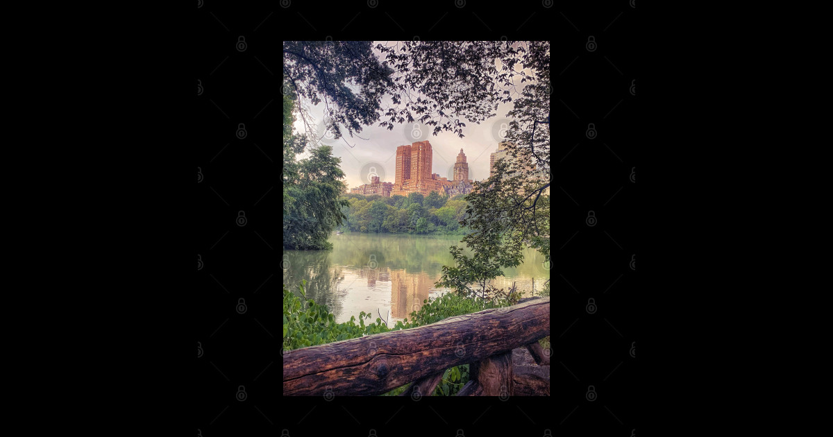 Central Park, Manhattan, New York City - Central Park - Sticker | TeePublic