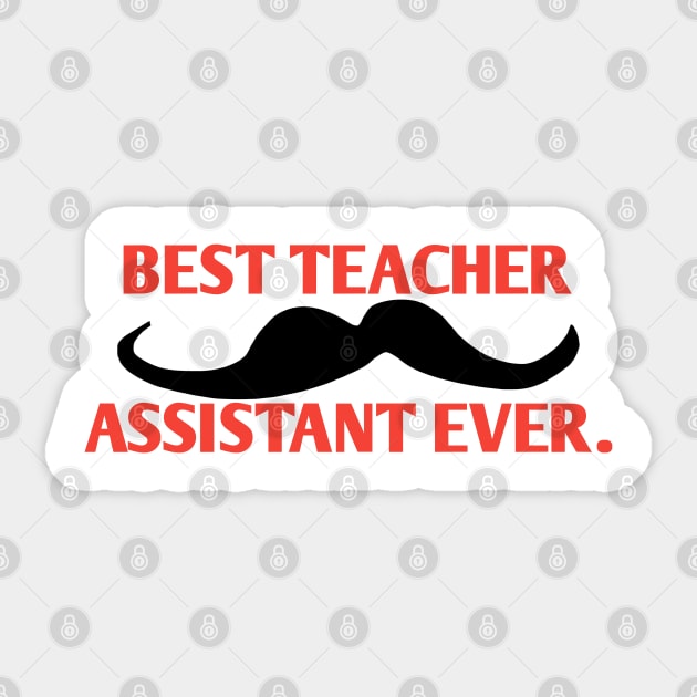 Best teacher assistant ever, Gift for male teacher assistant with ...