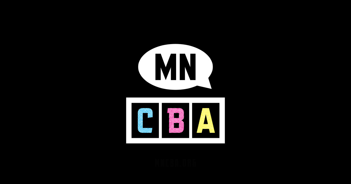 MNCBA Minnesota State Silhouette Logo - Minnesota - Posters and Art ...