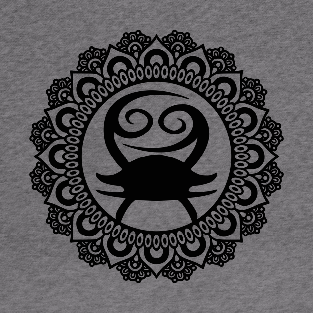 Cancer Zodiac Mandala - Cancer Zodiac Sign - Hoodie | TeePublic