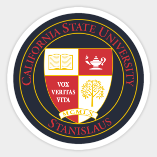 California State School Stanislaus Logo Stickers for Sale | TeePublic