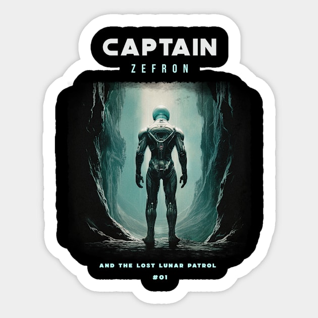 Captain Zefron & the Lost Lunar Patrol Series T-Shirt - Aliens ...