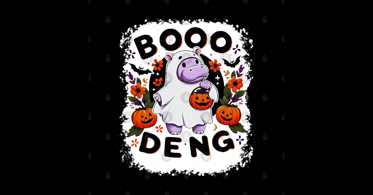 Boo Deng Moo Deng Cute Halloween Moo Deng 2024 Halloween - Boo Deng ...