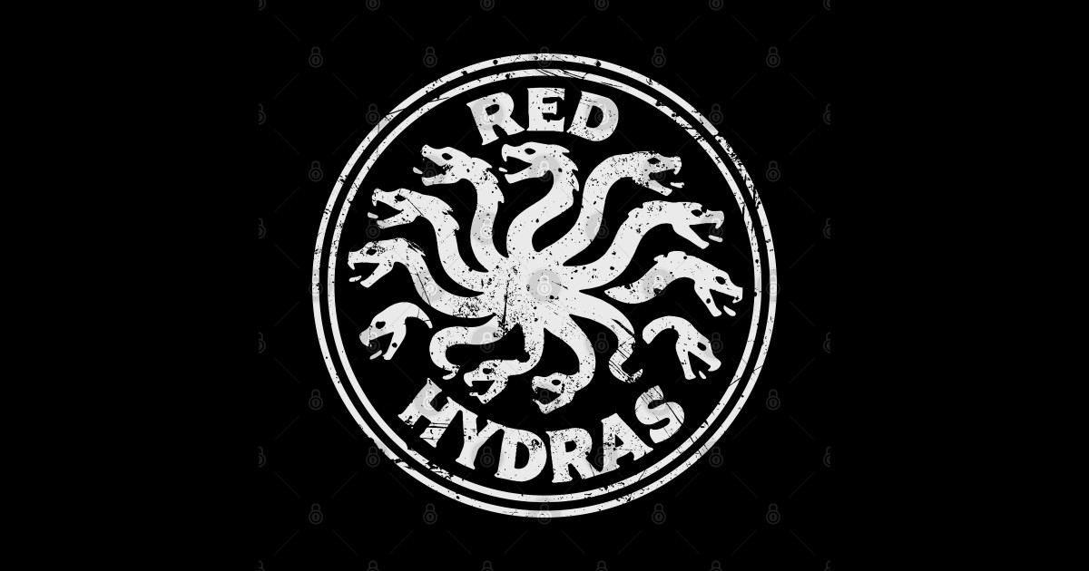 Red Hydras Team Logo - Mars Motor Speedway - Hydra - Sticker | TeePublic