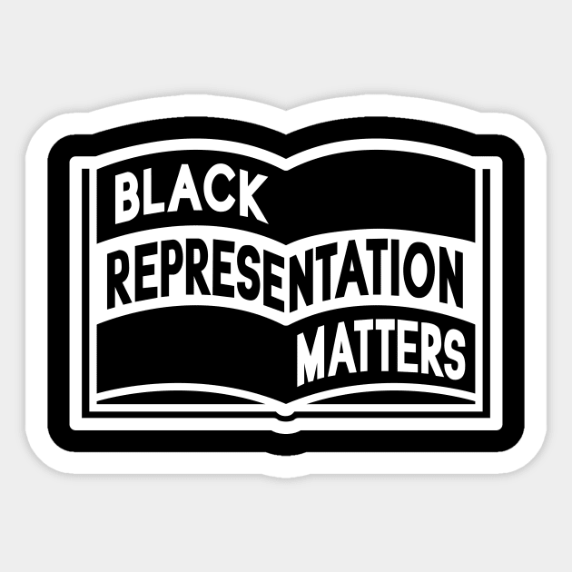 Black Representation Matters - Librarian - Sticker | TeePublic