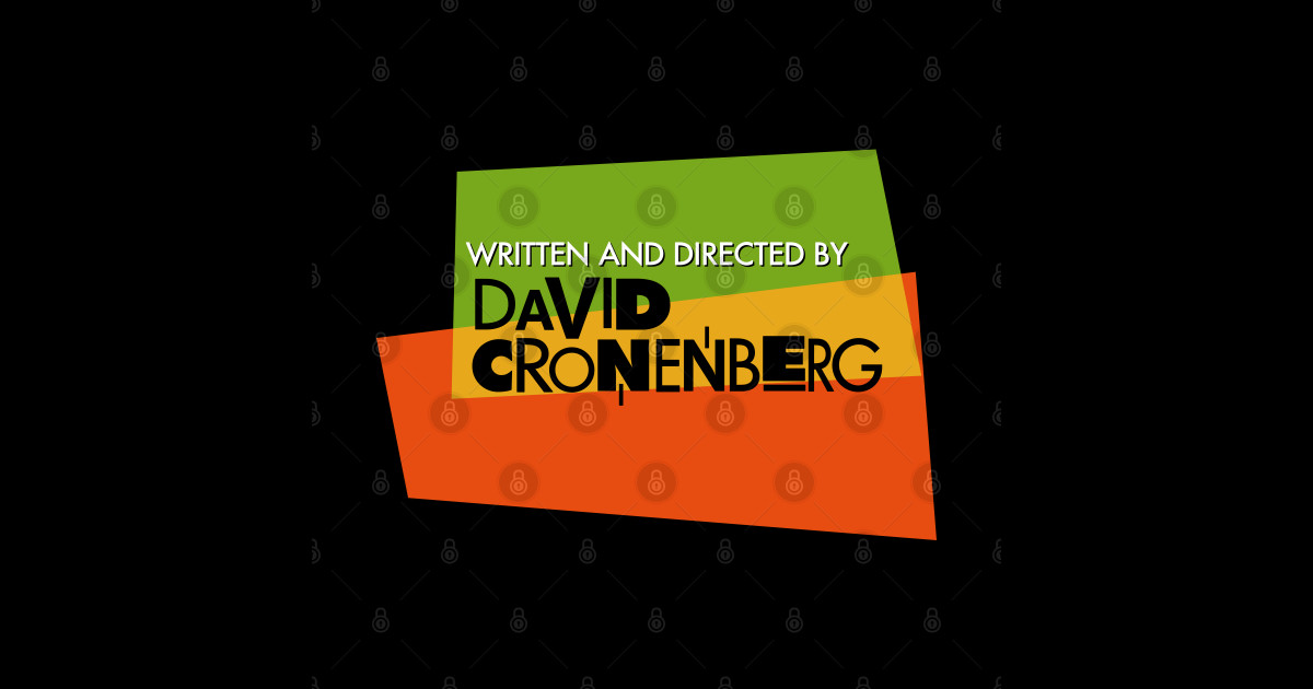 Directed by David Cronenberg - David Cronenberg - Sticker | TeePublic