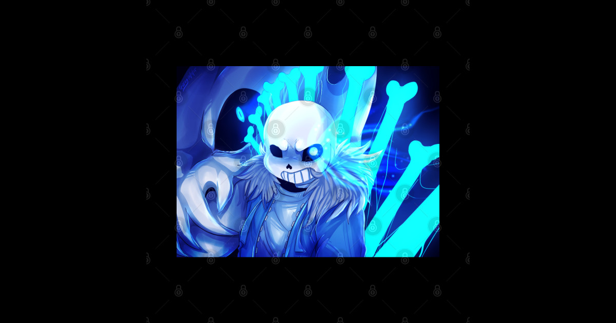 Undertale - Hoodie Gaster blaster - Undertale - Sticker | TeePublic