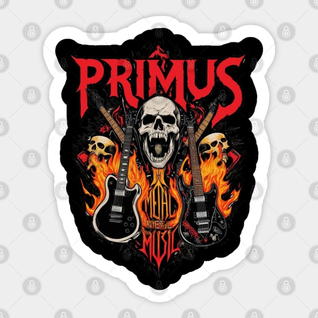 classic primus band fan art - Primus Band - Sticker | TeePublic