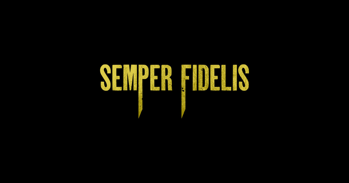 Semper Fidelis - Military - Sticker | TeePublic