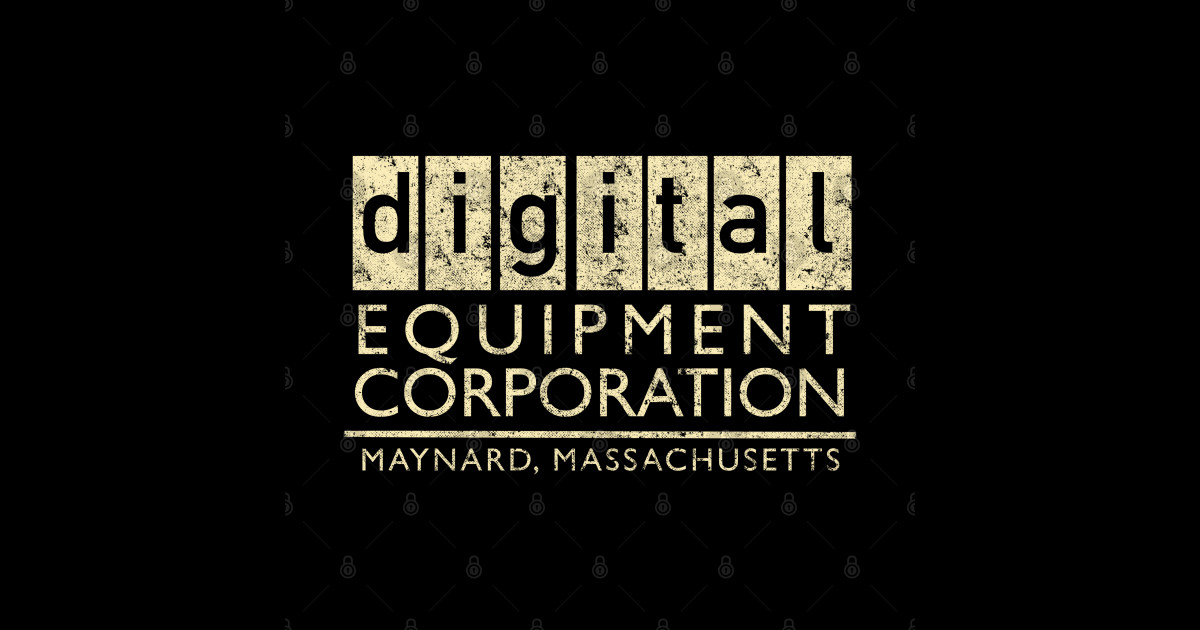 Digital Equipment Corporation 1957 - Retro Computing - Sticker | TeePublic