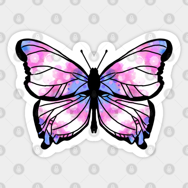 Trans butterfly - Transgender - Sticker | TeePublic