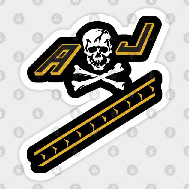 Jolly Rogers F-14 Tomcat Airplane Tailflash - F 14 Tomcat - Sticker ...