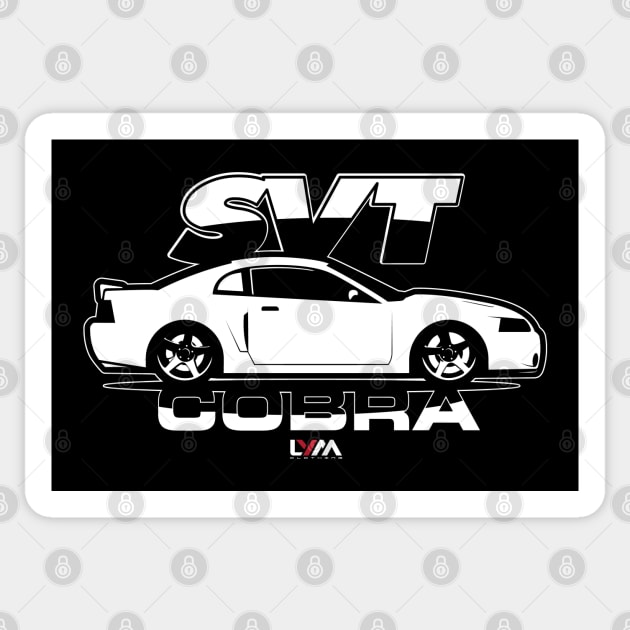 New Edge 1999-2004 Ford Mustang SVT Cobra Side - Mustang - Sticker ...