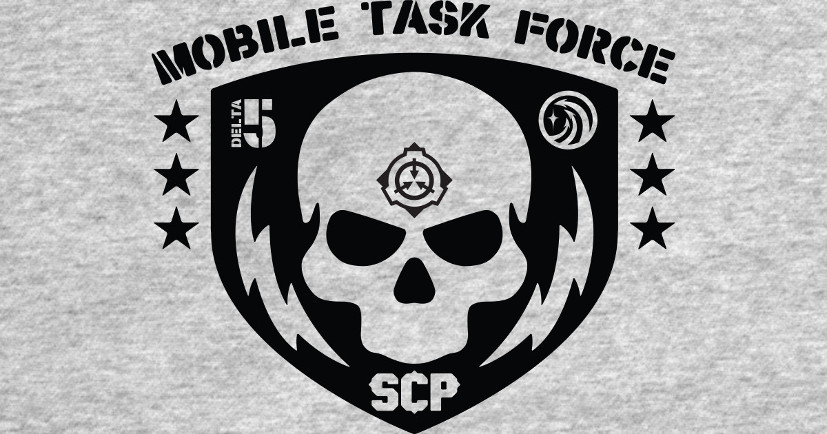 Mobile Task Force Delta-5 - Scp Foundation - T-Shirt | TeePublic