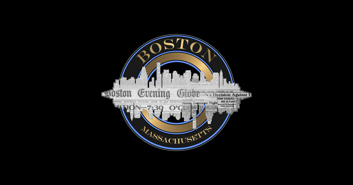 A Souvenir Of Boston Massachusetts - Boston - Pin | TeePublic