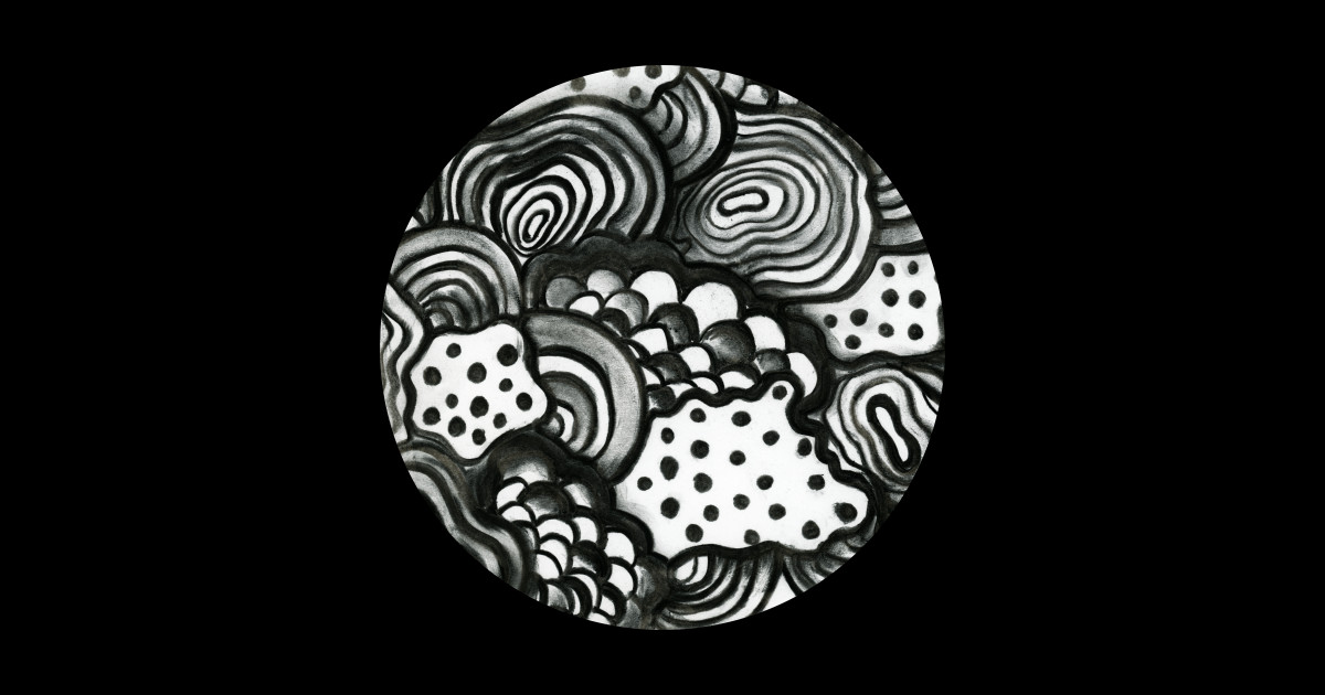 Funky Fungus Circle Bracket Fungus Sticker Teepublic