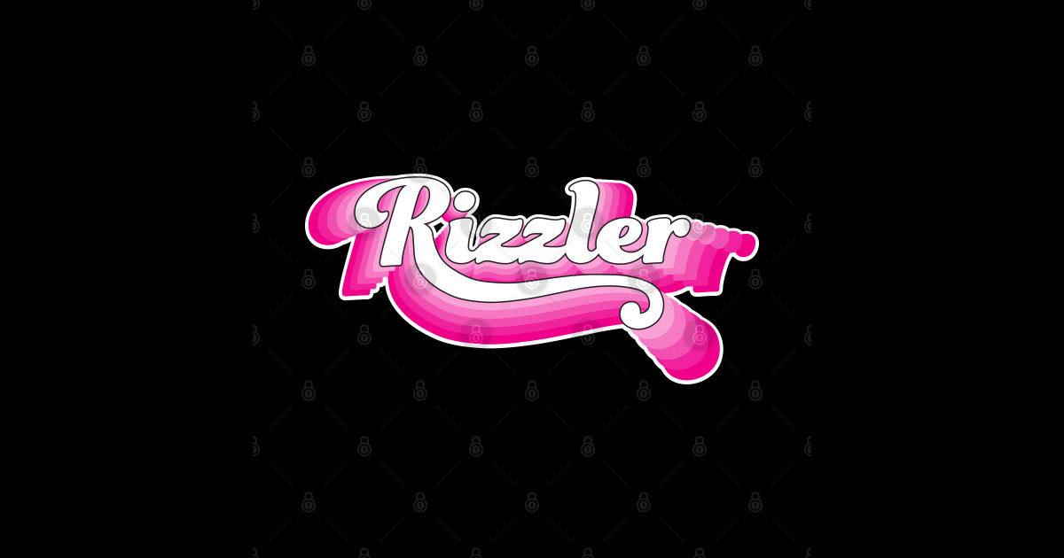 Pink Rizzler - Rizzler - Sticker | TeePublic